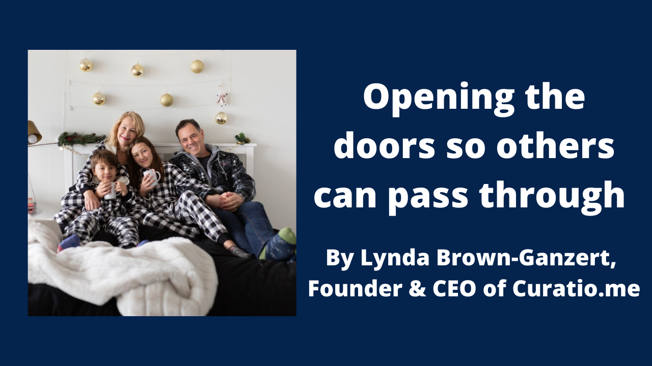 Opening the doors so others can pass through - DIGITAL